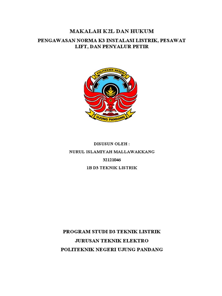 Makalah K2L Dan Hukum | PDF