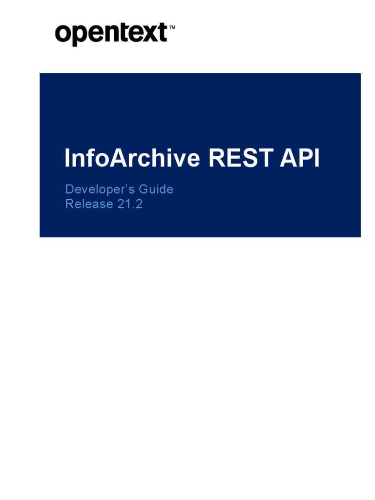 Rest API Developers Guide | PDF | Representational State Transfer ...