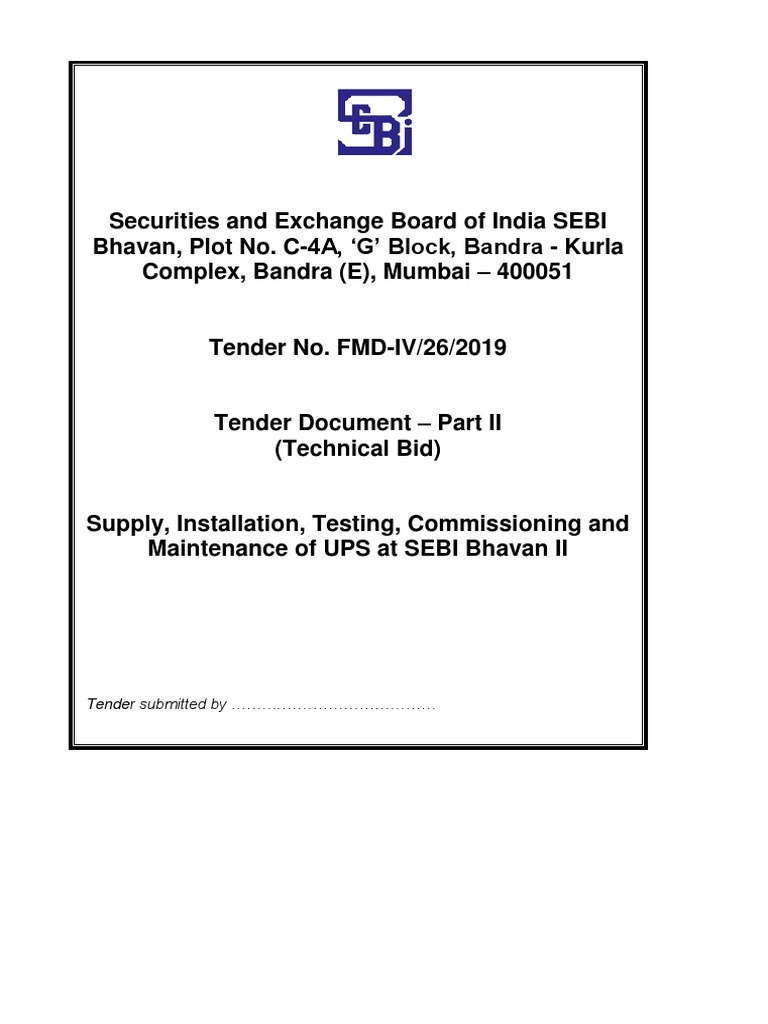 Sebi Modular Ups Tender | PDF | Power Inverter | Battery Charger