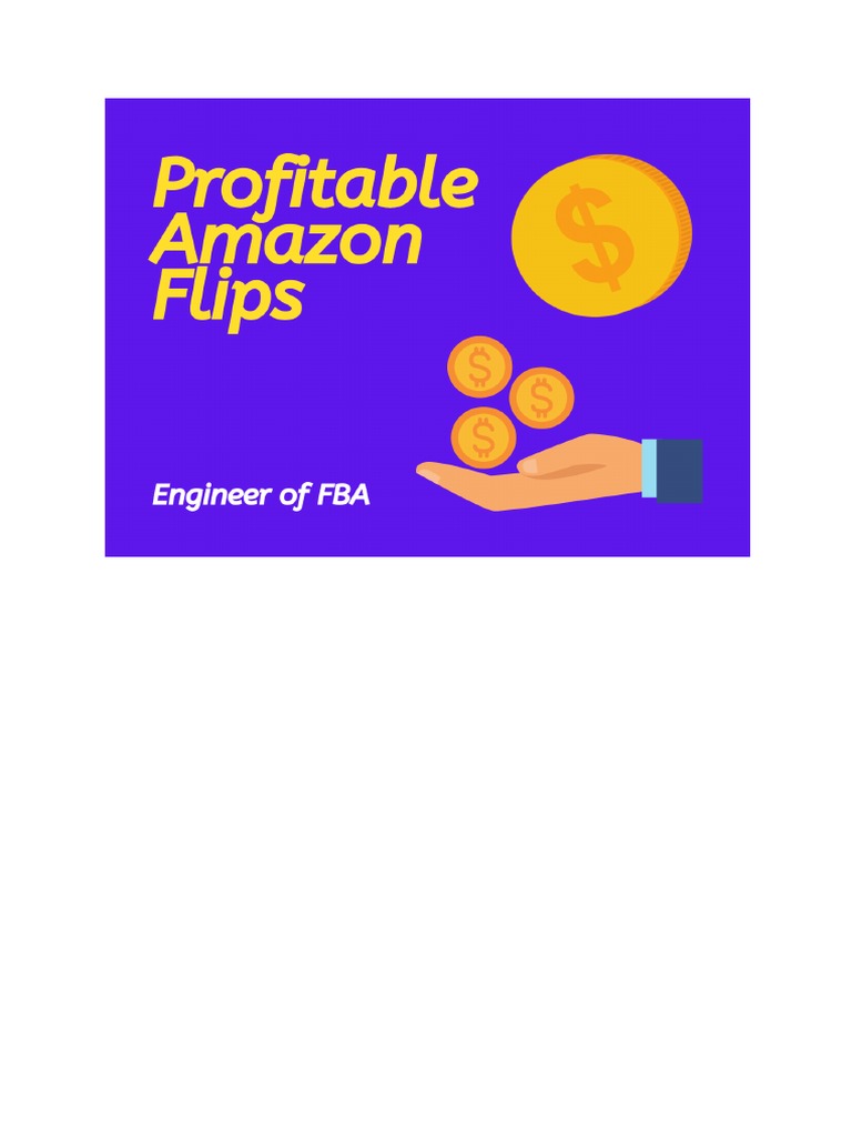 Profitable Amazon Flips | PDF | Barcode | Application Software