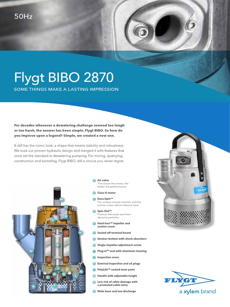 Flygt BIBO 2870: Some Things Make A Lasting Impression | PDF ...