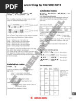 Cables Icea Method 1-Table E2 | PDF