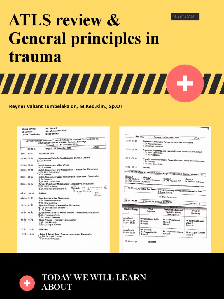RVT ATLS Review & General Principles in Trauma | PDF | Major Trauma ...