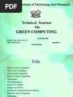 How Green Computing Can Benefit Schools - Spaces4Learning | PDF | Computing