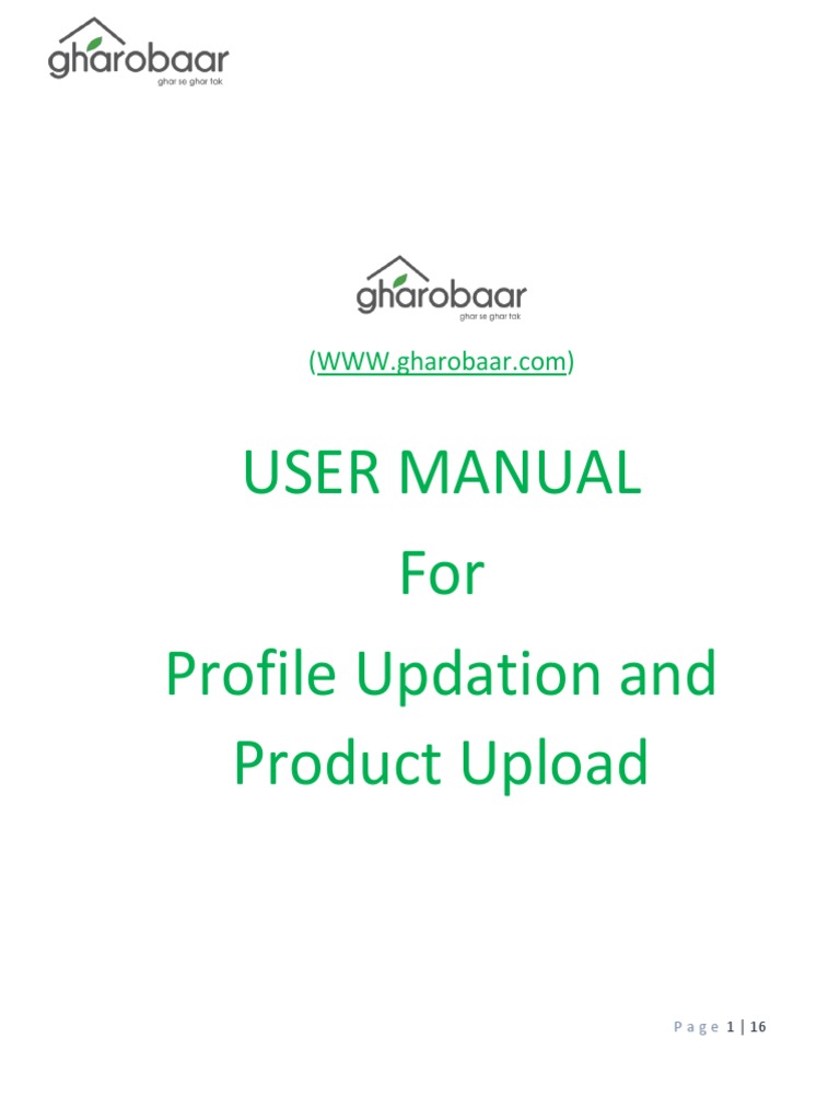 User Manual For Product Upload | PDF | Search Engine Optimization ...