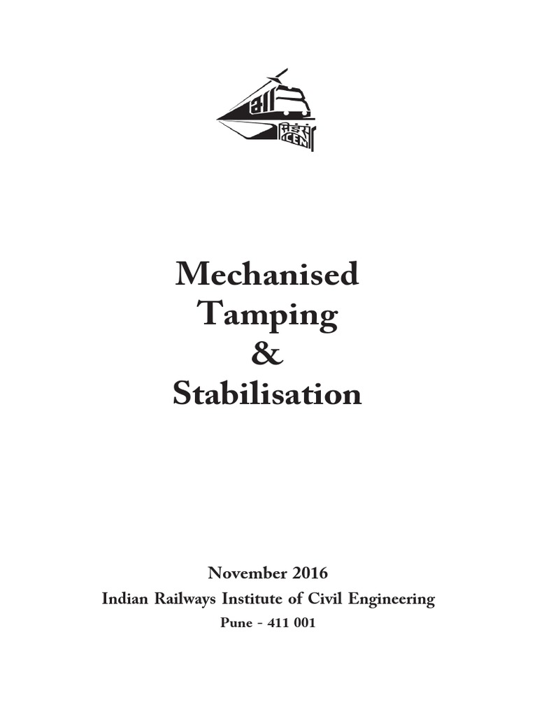 Mechanised Tamping & Stabilisation | PDF | Mechanical Engineering
