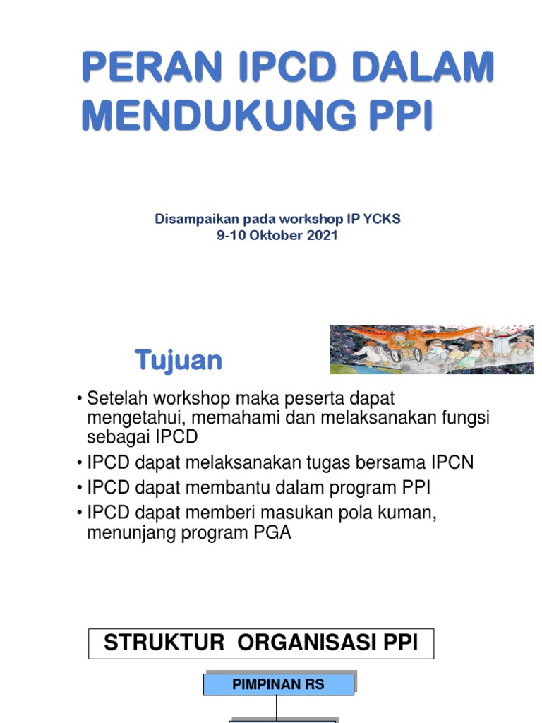 WS YCKS Peran & Fungsi IPCD 10 Okt 21 | PDF | Public Health | Clinical Medicine