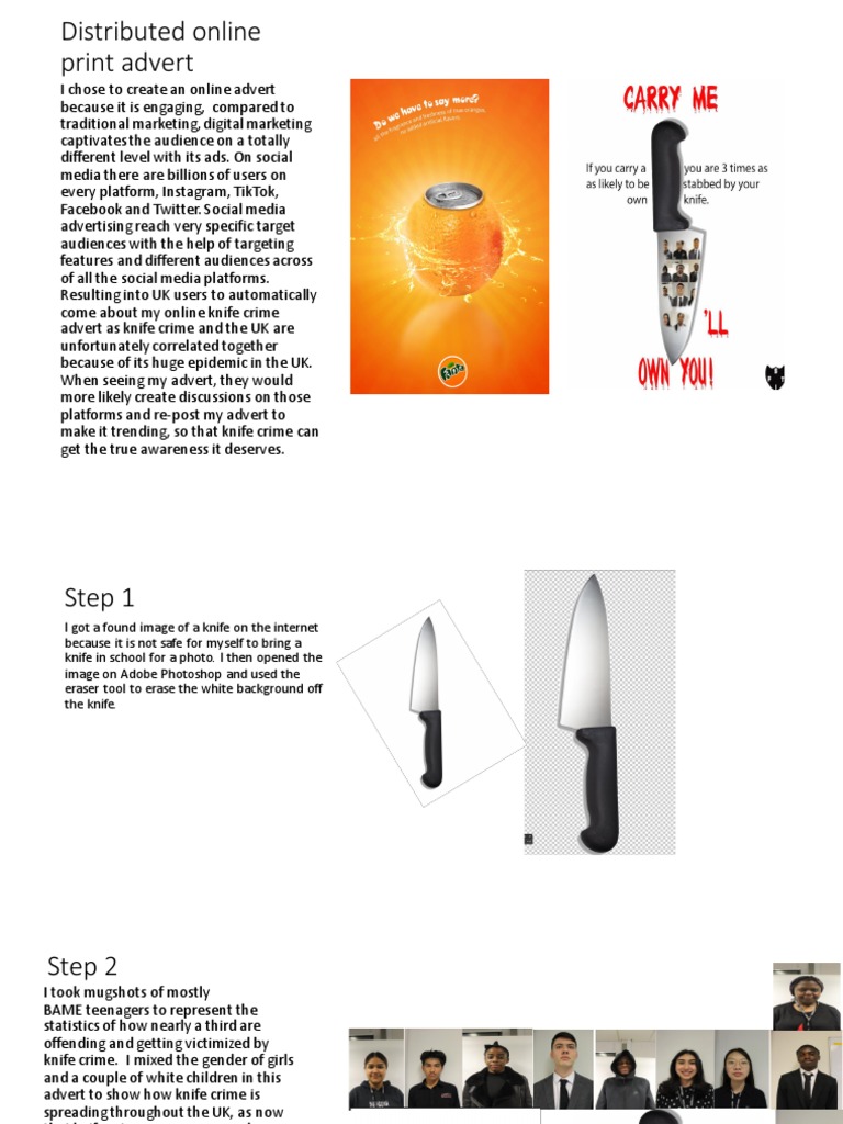 Online Advert Step by Step | PDF | Advertising | Social Media