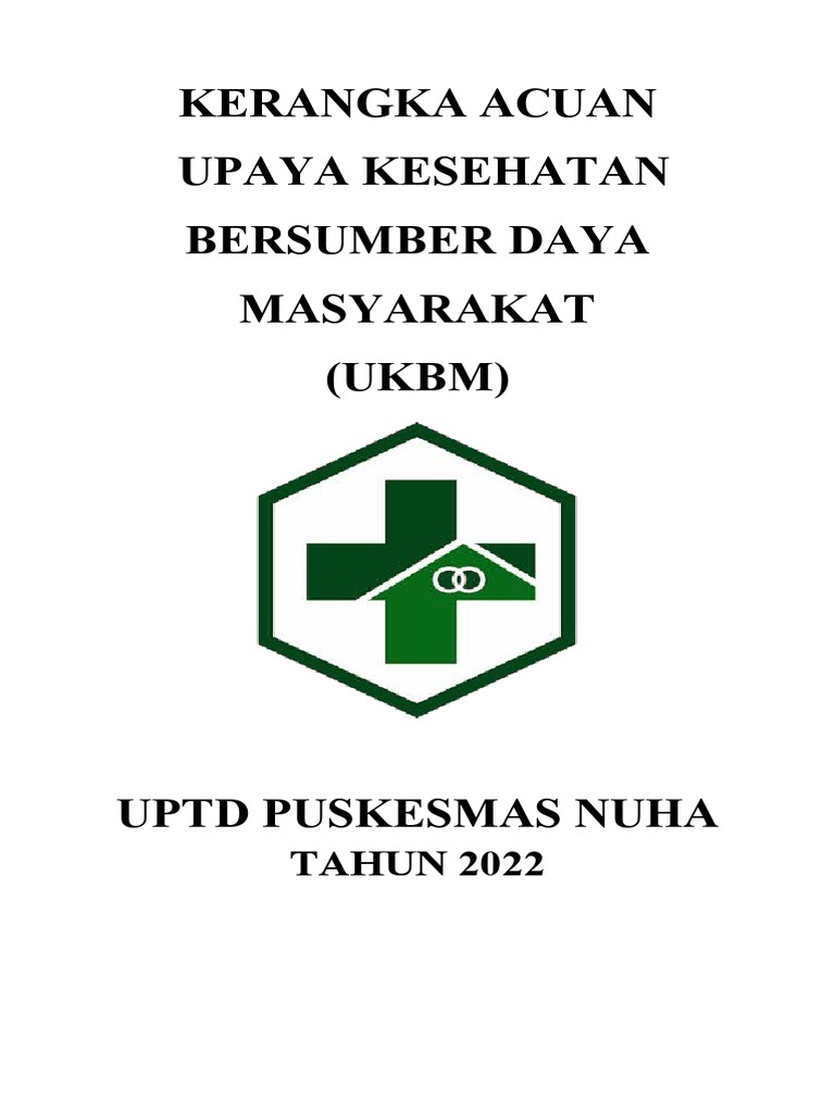 Kerangka Acuan Kegiatan UKBM | PDF | Pengembangan Diri
