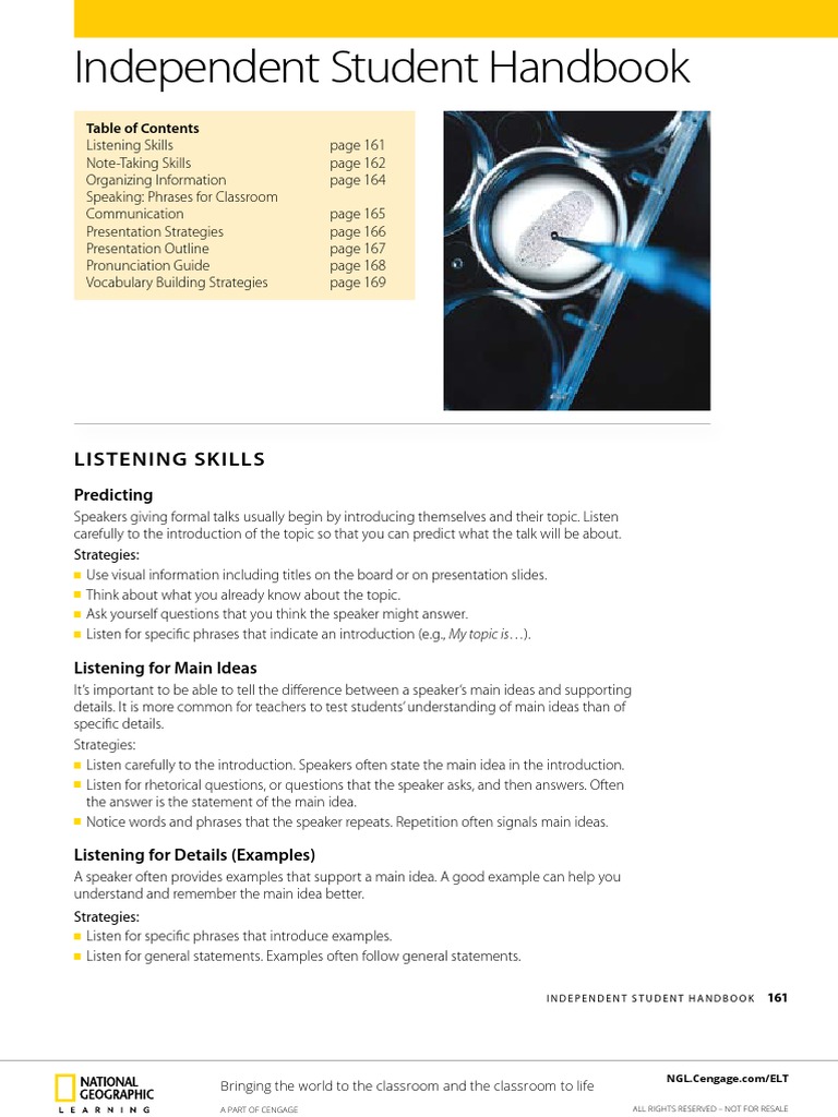 Pathways LS Foundations Independent Student Handbook | PDF | Question ...