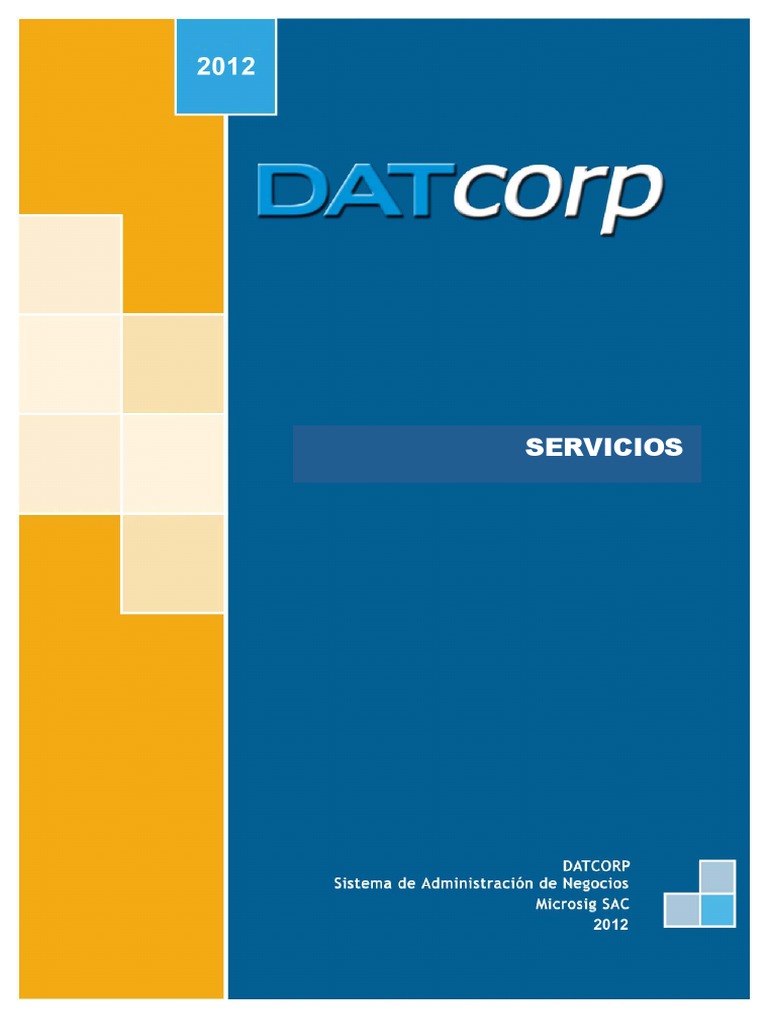 DatCorp: Mejora Empresarial Eficiente | PDF | Software | Business
