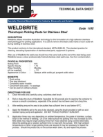 Oakite 61B TDS | PDF | Aluminium | Water