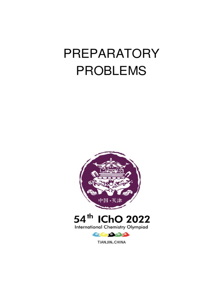 IChO 2022 Preparatory Problems Guide | PDF | Copper | Titanium Dioxide