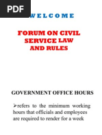 CSC Omnibus Leave Rules Overview | PDF | Sick Leave | Leave Of Absence