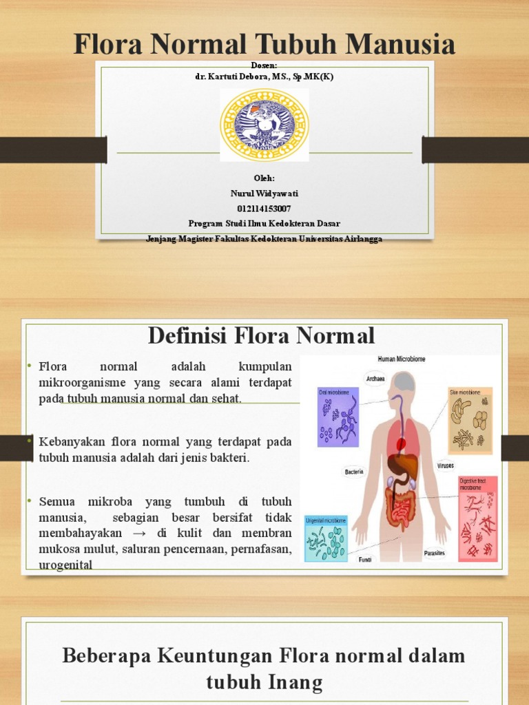 Flora Normal Tubuh Manusia | PDF