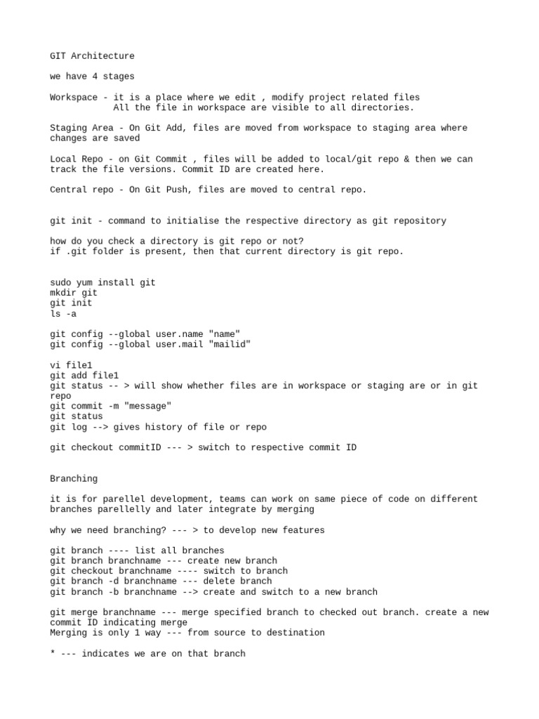 Git Text | PDF | Systems Engineering | System Software