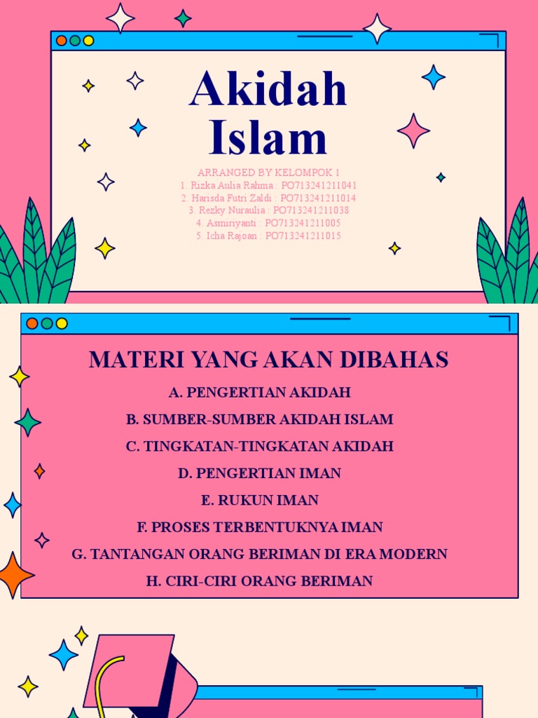 Akidah Islam | PDF | Filsafat | Agama & Spiritualitas
