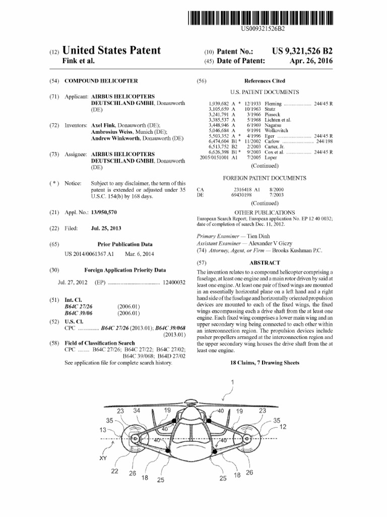 Airbus Compound Helicopter | PDF | Rotorcraft | Helicopter