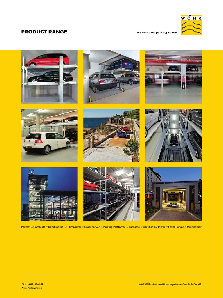 Product Range: We Compact Parking Space | PDF | Parking | Galvanization