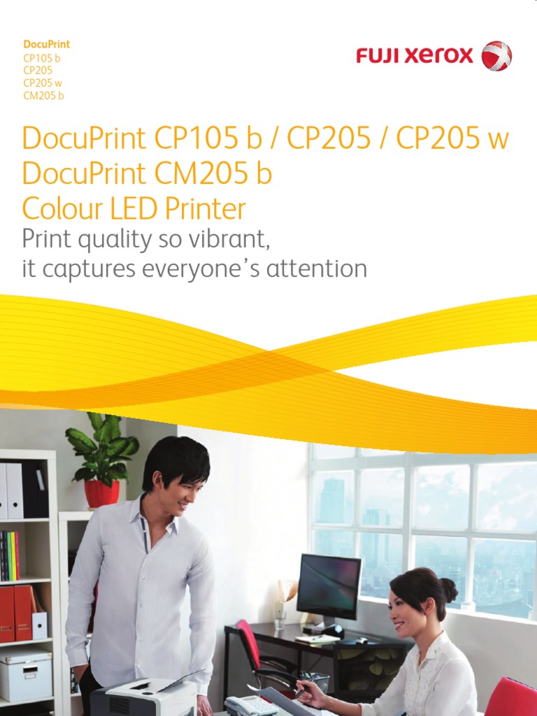 Docuprint Cp105 B / Cp205 / Cp205 W Docuprint Cm205 B Colour Led ...