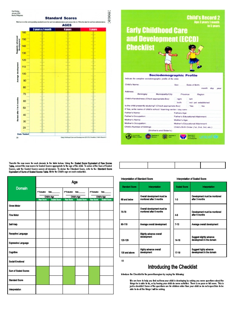 Ecc Checklist2 | Download Free PDF | Letter Case | Toys