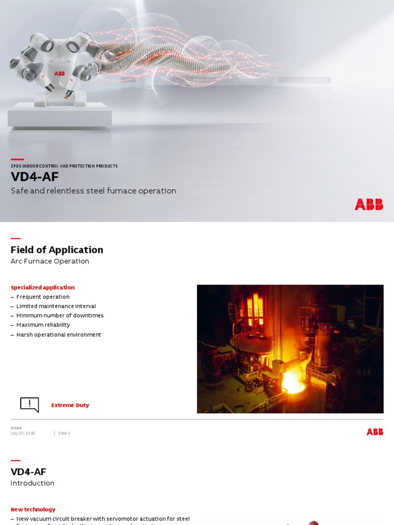 SL - VD4-AF (EN) - ABB Frequent VCB | PDF | Reliability Engineering | Actuator