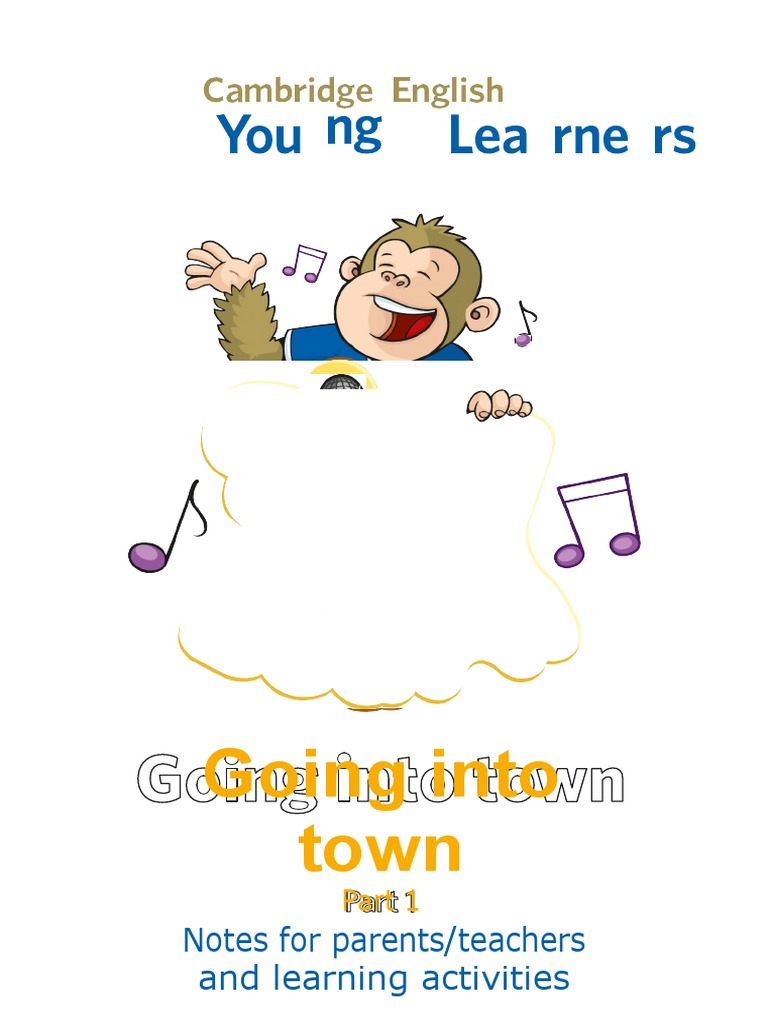 Going Into Town: Notes For Parents/teachers and Learning Activities ...