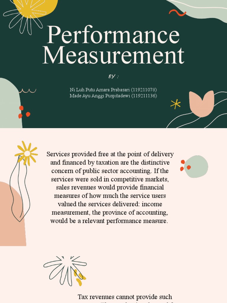 Challenges in Public Sector Performance Measurement | PDF | Taxes ...