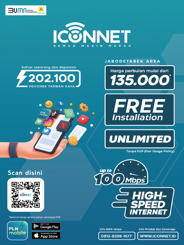 Brosur ICONNET Electrinet Juni (Jabodetabek) | PDF