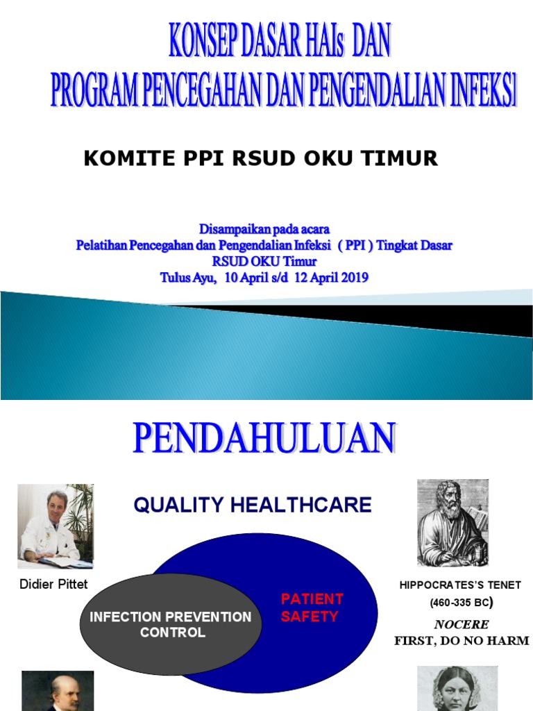 Konsep Dasar HAIs Dan Program PPI (1) 2018 | PDF