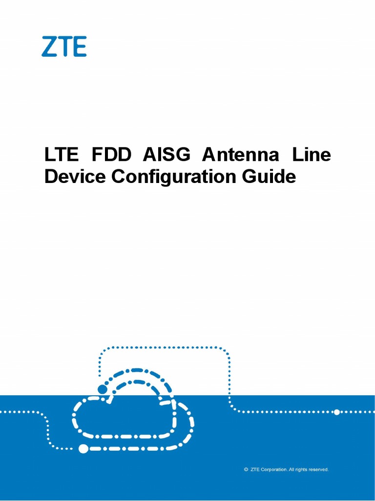 LTE FDD AISG Antenna Line Device Configuration Guide | PDF | Computing ...