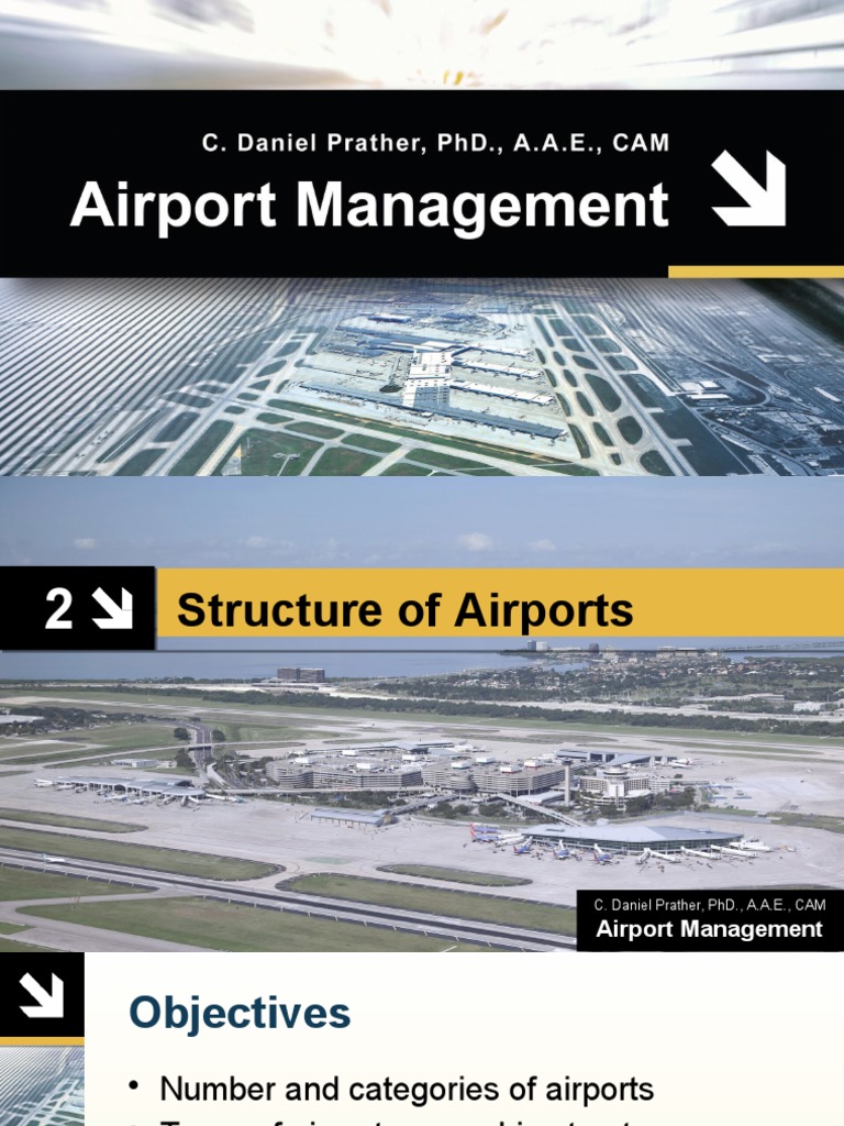 Dr. Daniel Prather: Airport Management | PDF | Airport | General Aviation