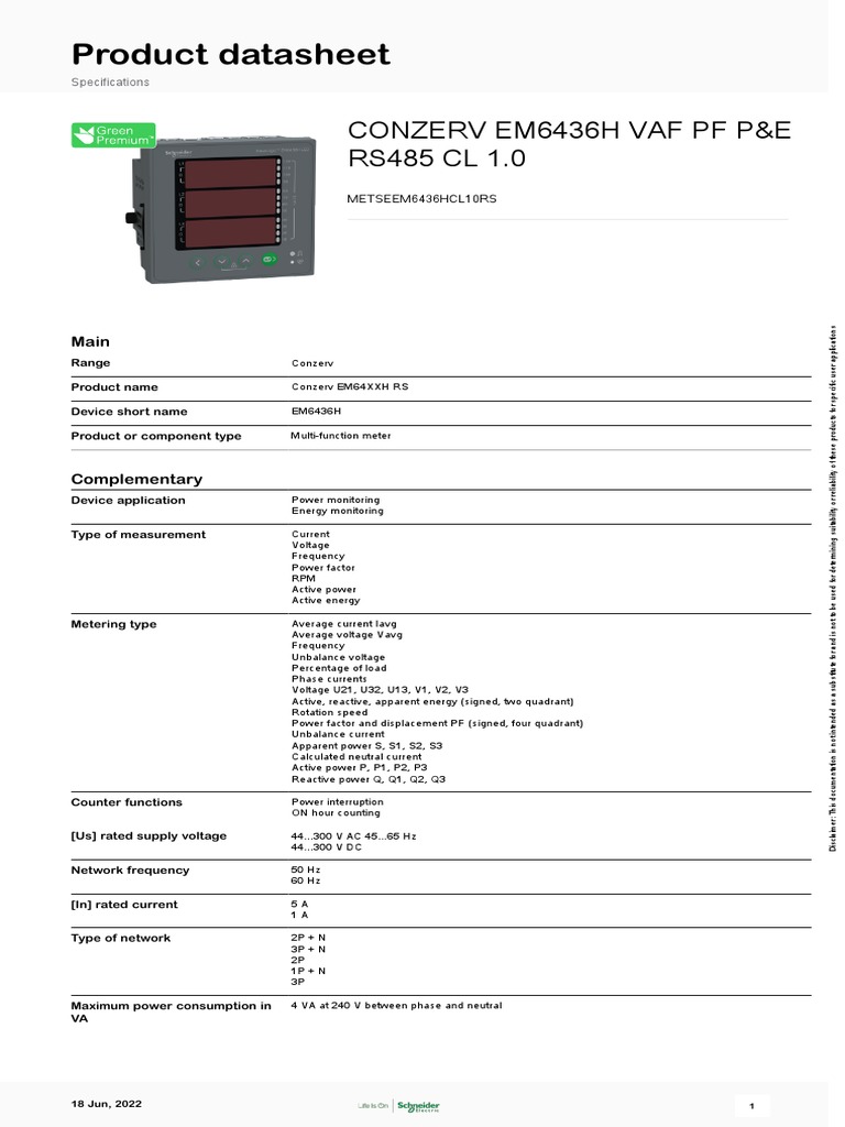 Hexa Series EM64xxH and PM1130H - METSEEM6436HCL10RS | PDF ...