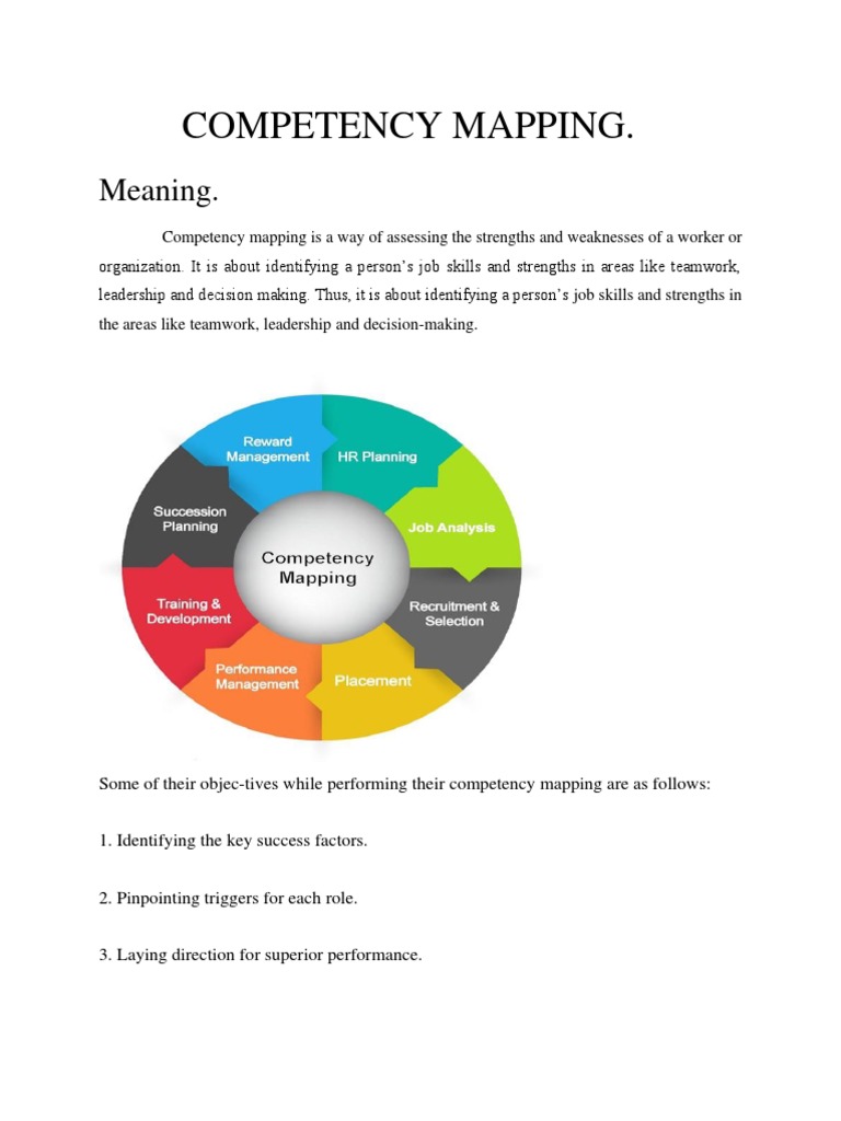 Competency Mapping | PDF | Leadership | Leadership