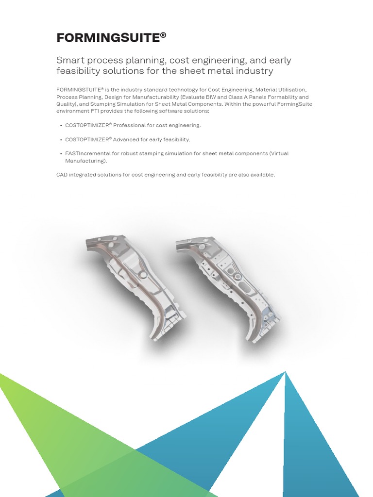 FTI-Forming Suite | PDF | Simulation | Business Process
