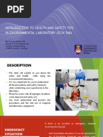 Laboratory Policies Example | PDF | Laboratories | Personal Protective ...