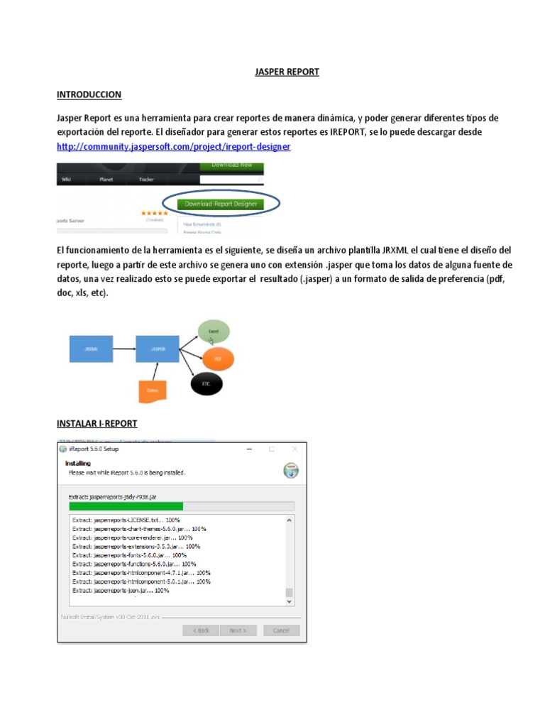 Jasper Report | PDF | Java (lenguaje de programación) | Ciencias de la ...