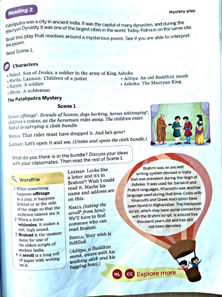 Unit 3 CH 2 THE PATLIPUTRA MYSTERY | PDF