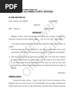 Affidavit For Admission or Denial | PDF | Affidavit | Lawsuit