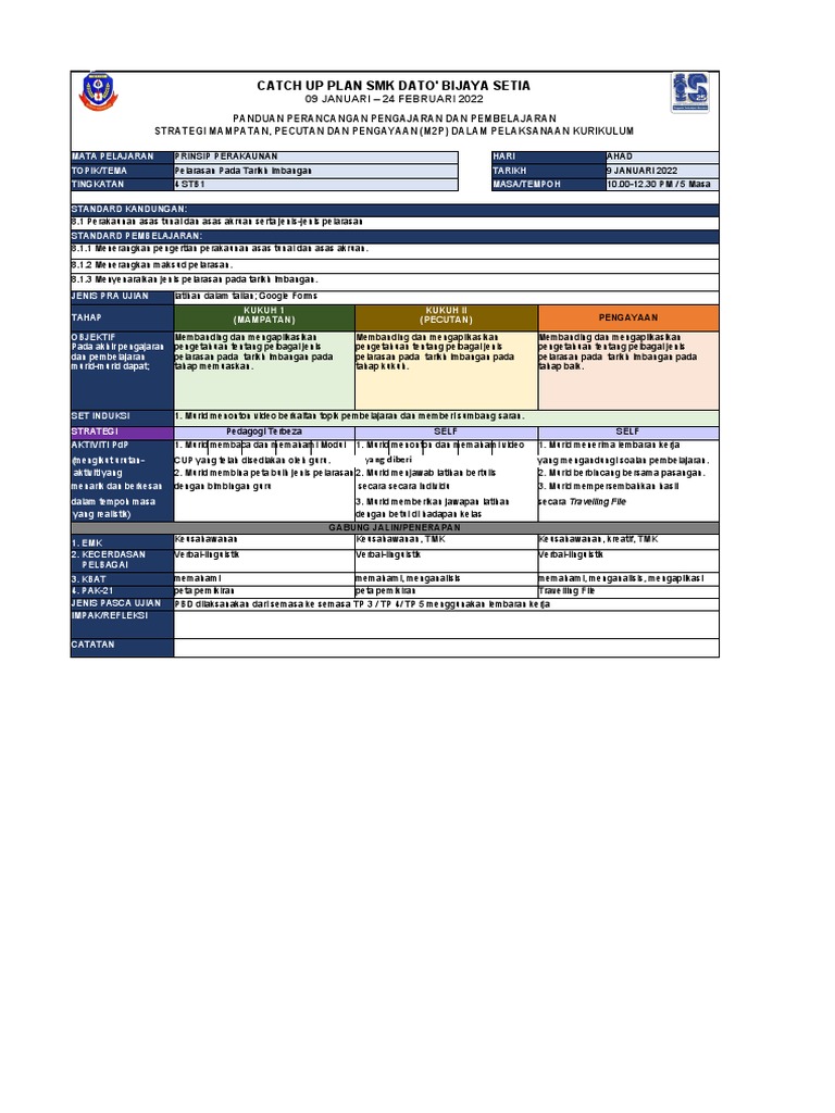 RPH Guru Akaun t4 - 4stb1-2022 | PDF