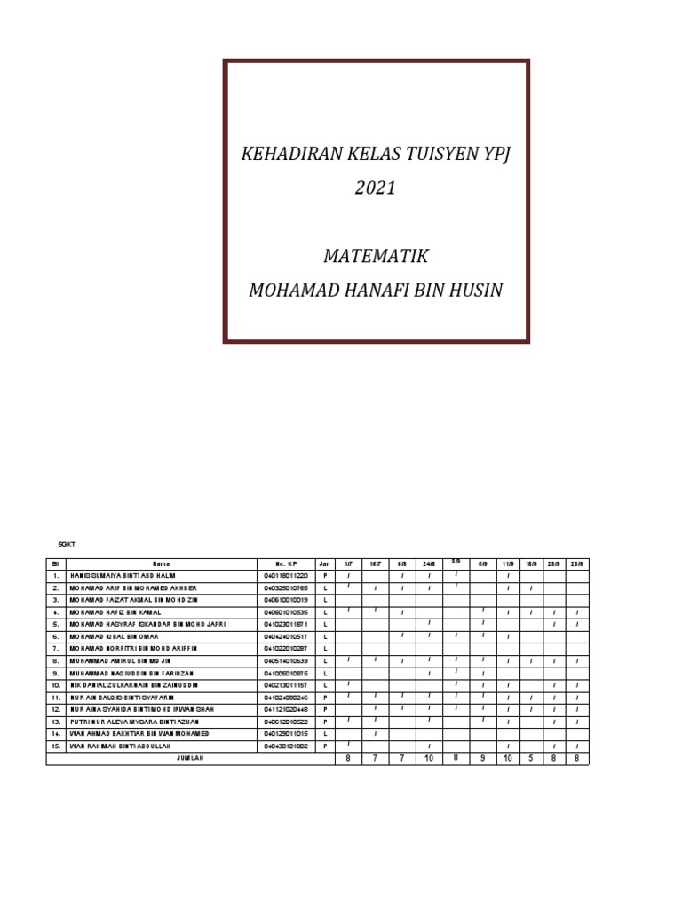 RPH PDPR 2021 (13 Jun - 1 Julai) | PDF