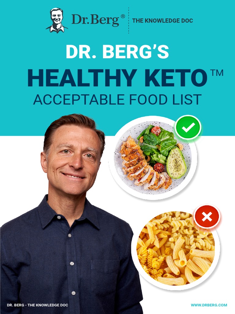 Healthy Keto Acceptable Food List | PDF | Leaf Vegetable | Fruit