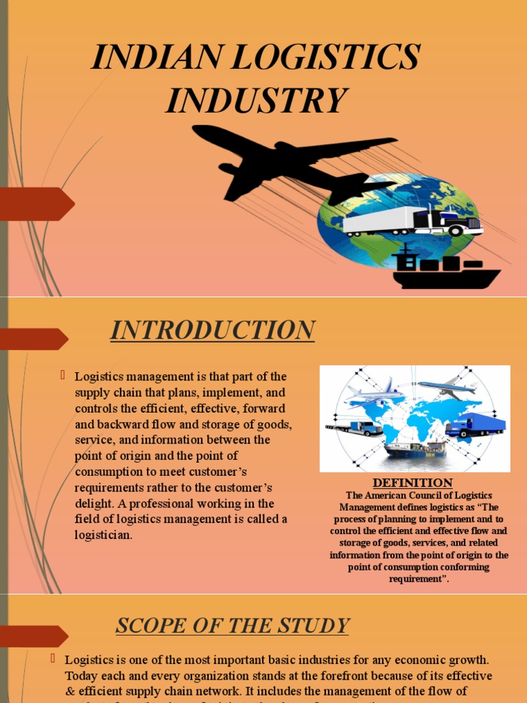 Indian Logistics Industry | PDF | Logistics | Transport