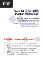 Plastic Design Guidelines For Automotive Components | PDF | Casting ...