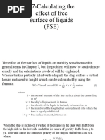 Effects of Slack Tanks on Ship Stability | PDF | Buoyancy | Watercraft