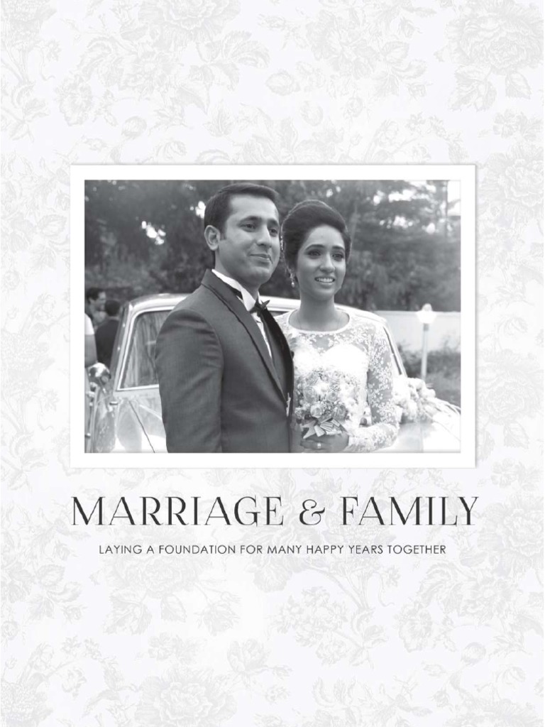 Marriage and Family Manual | PDF | Marriage | Social Institutions