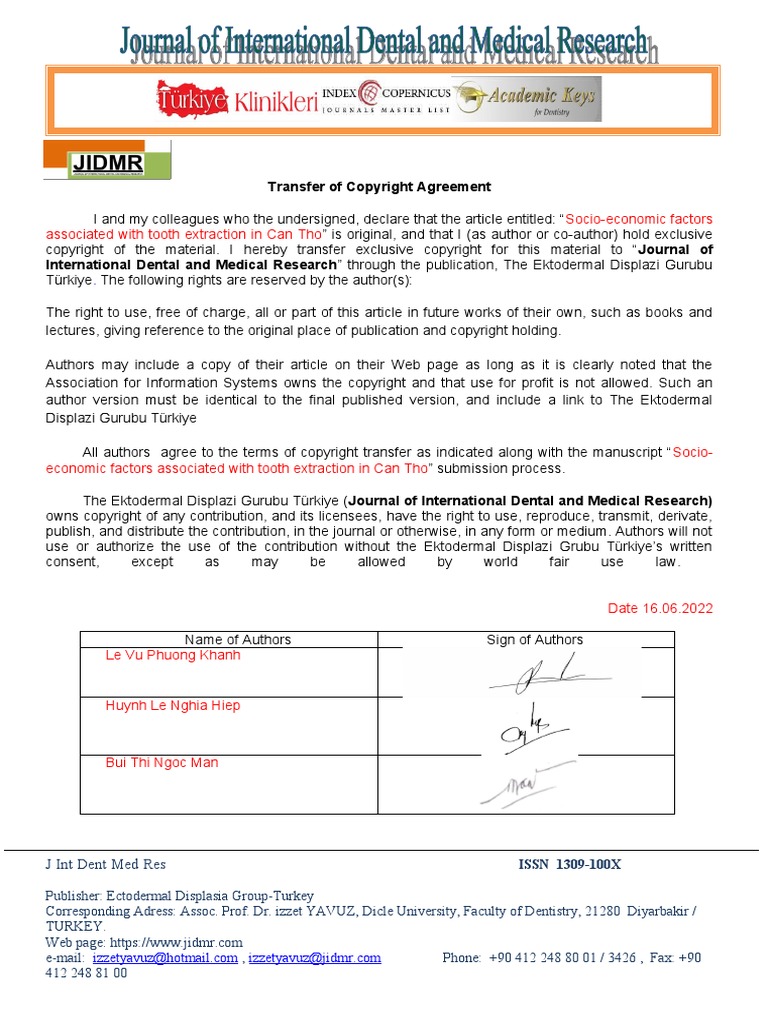 Transfer of Copyright Agreement | PDF | Copyright | Civil Law (Common Law)