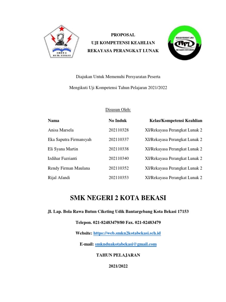 Proposal 3d Design Engineering Xi RPL 2 - Kelompok 3 | PDF
