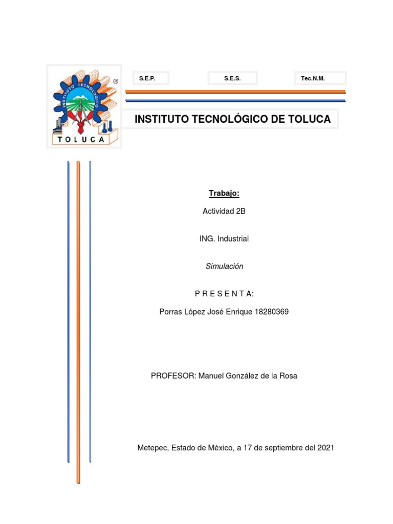 Act 2B Simulacion - Merged | PDF | Modelado científico