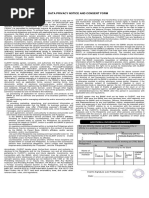 Universal Data Privacy Consent Form DEPED | PDF | Credit Card | Debit Card